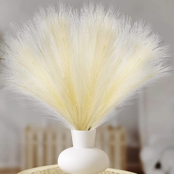 Accents | Nwt Faux Pampas Grass Decor Artificial Grass Pompous Floral ...